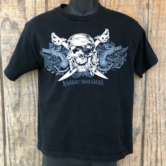 Del Sol | Shirts & Tops | Del Sol Kids Pirate Bahamas Black Color ...